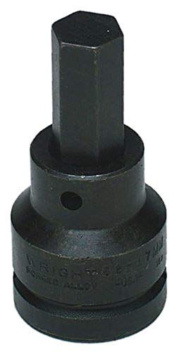 Wright Tool 62-17MM Metric Hex Bit Socket,Black — Contractor Tool ...