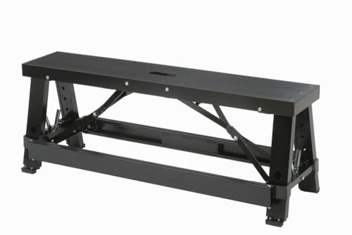 Warner EZ-Stride Adjustable Drywall Bench, 10329, Black — Contractor ...