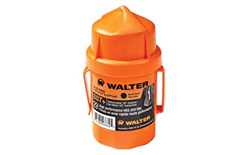 Walter Surface Technologies 01E618 29-Piece Jobber's Length Bits, Roun ...