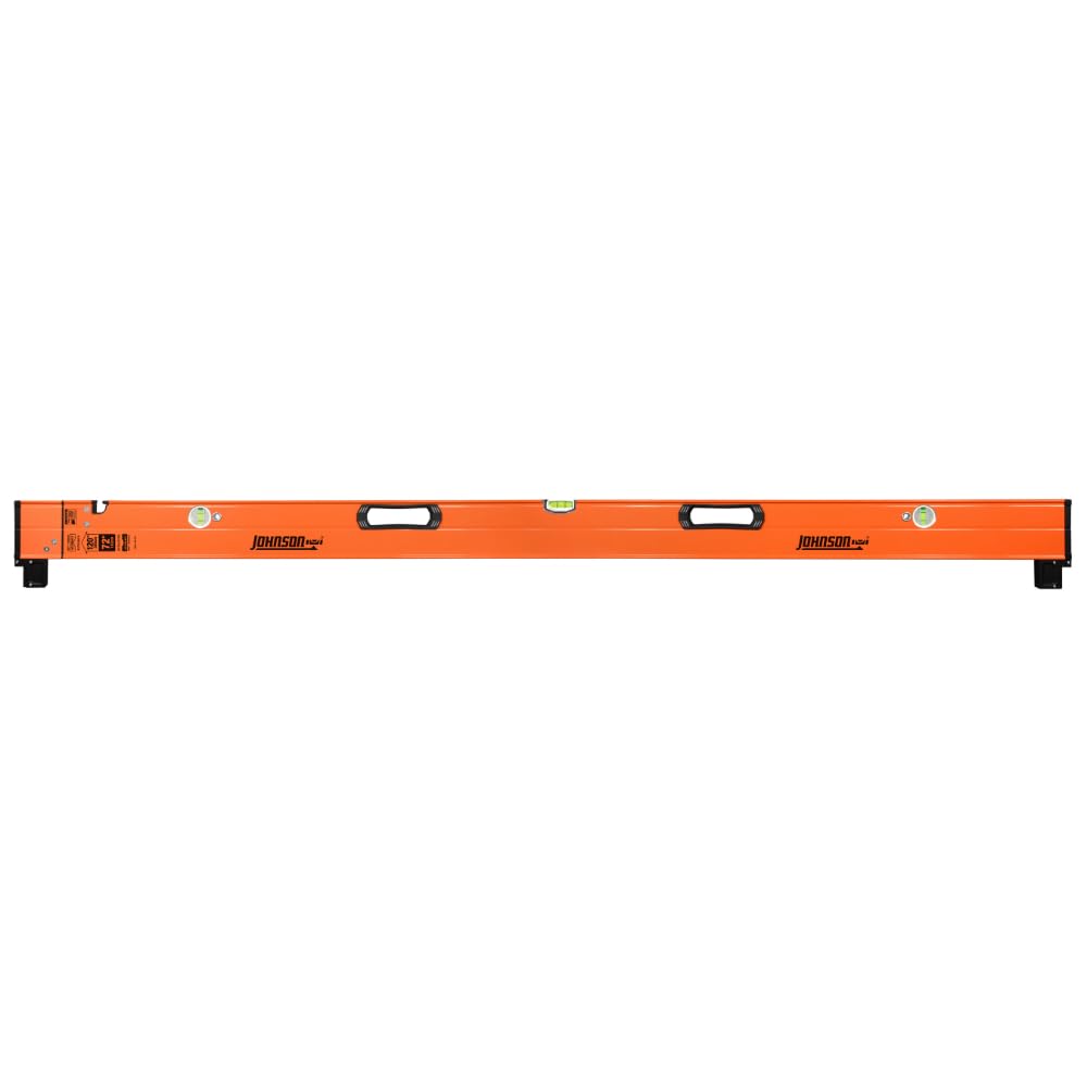 Johnson Level & Tool 5800-0610P 6FT - 10FT Extendable Plate Level, Tri ...