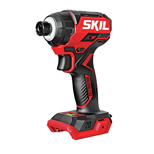 SKIL PWR CORE 20 Brushless 20V Hex Impact Driver (Bare Tool ...