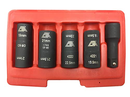 CTA Tools 1463 Flip Socket Set (5 Piece), 1 Pack, 22mm X 24mm ...