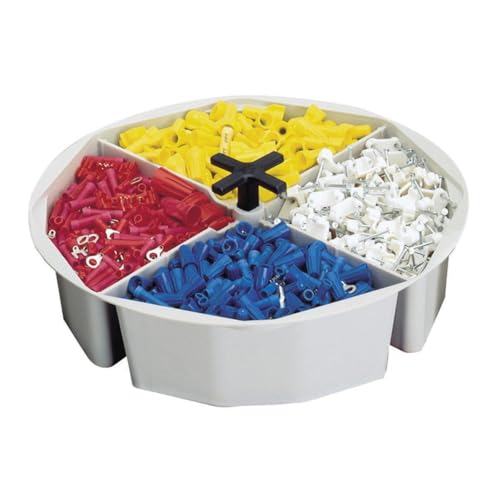 Custom Leathercraft1152 Full-Round Bucket Tray, 2.5 in. High ...