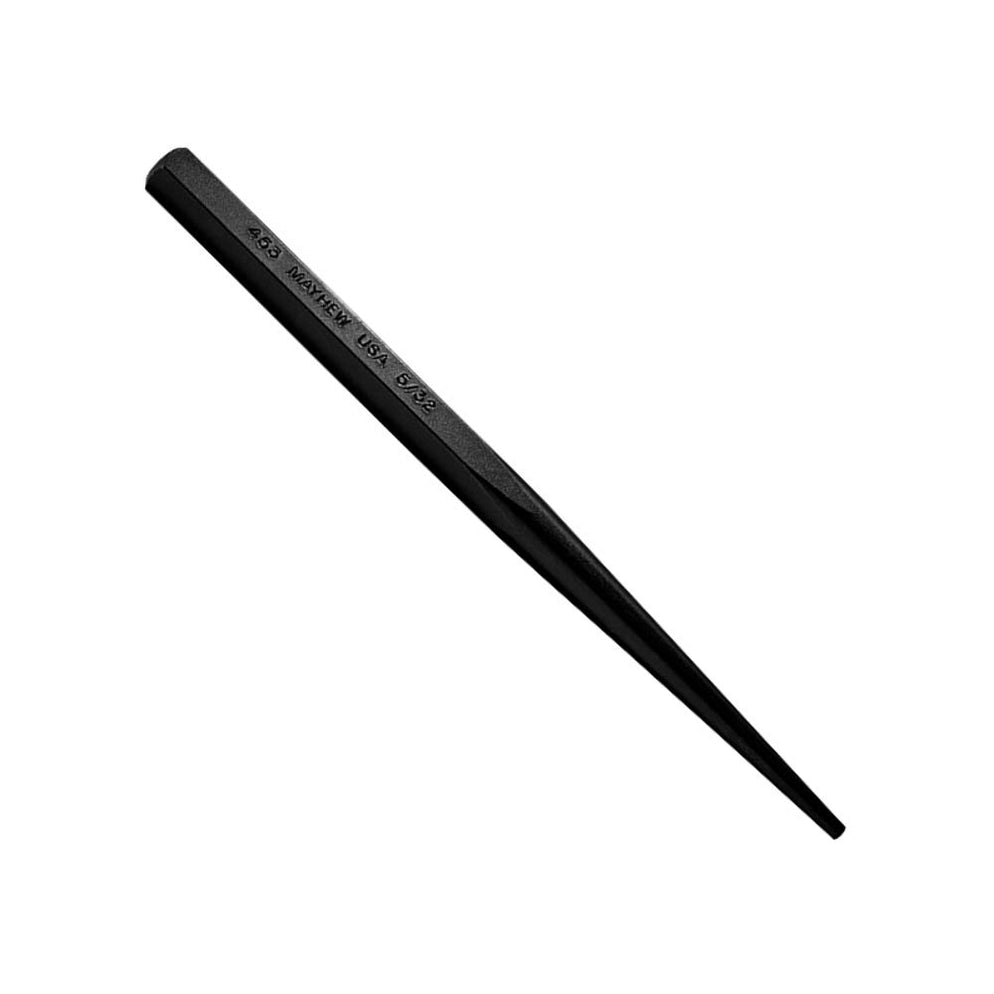 Mayhew Pro 22000 5/32-Inch Line-Up Punch Black Oxide Finish 5/32" x 8 ...