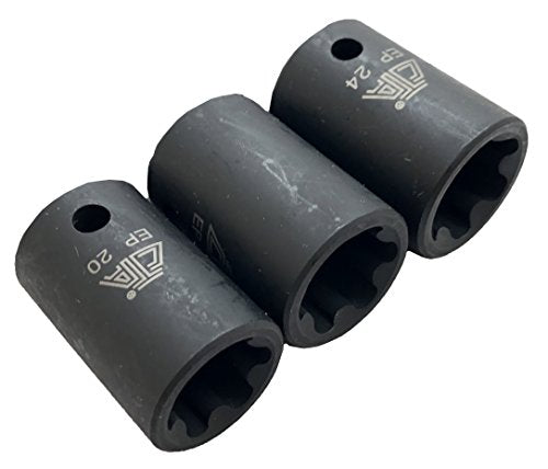 CTA Tools 9666 3 Pc. Torx Plus Socket - EP20 EP22 EP24 — Contractor ...