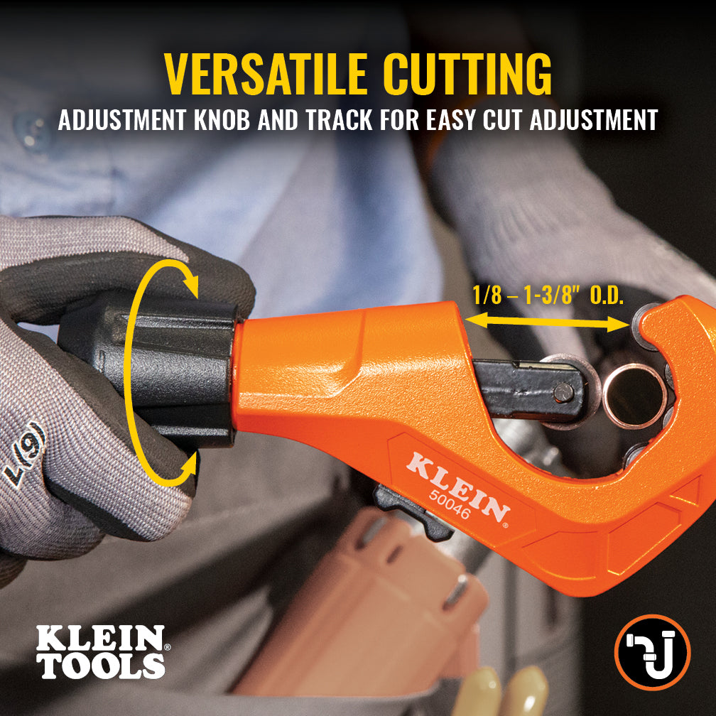 Klein Tools 50046 1-3/8-Inch Constant Swing Tubing Cutter — Contractor ...