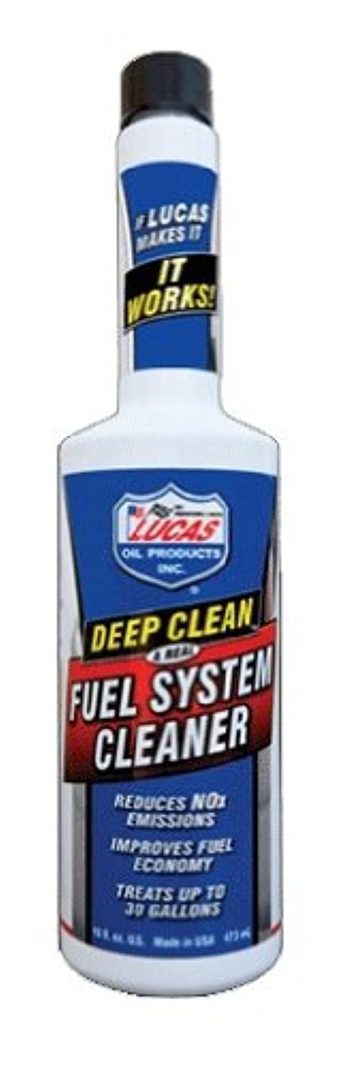 Lucas Oil 10512 Deep Clean Fuel System Cleaner, 16 oz (Pack of 12 ...