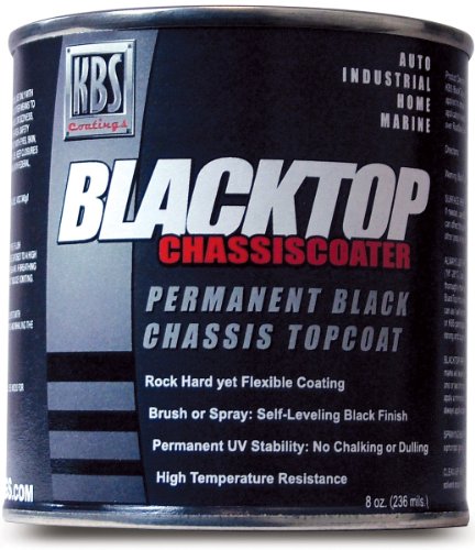 KBS Coatings 8212 Flat Black BlackTop Chassis Paint - 8 fl. oz ...