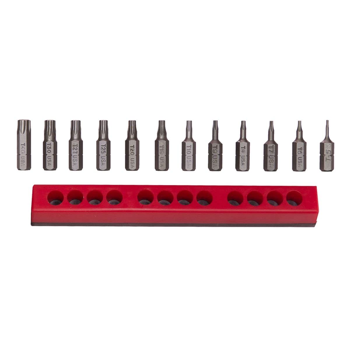 Mayhew Tools 18013 Assorted Torx Insert Bit Set, 12 Piece — Contractor ...