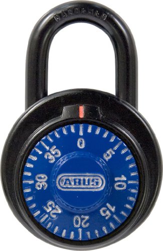ABUS 78/50 KC 2-Inch Locker Dial Combination Padlock, Blue — Contractor ...