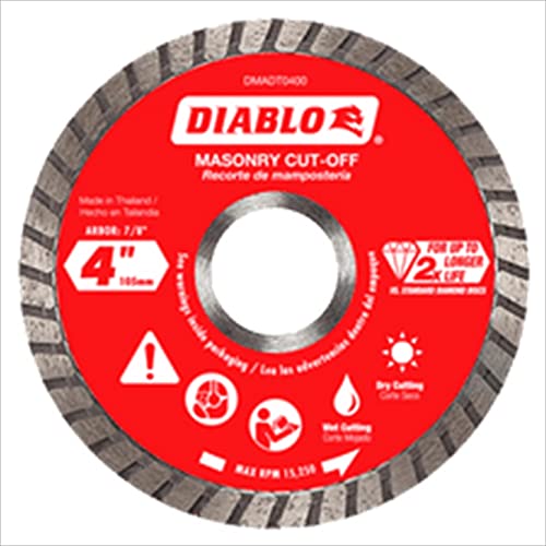 Freud-Diablo DB 4 Diamond Turbo MAS Cut Off — Contractor Tool Supply, a ...