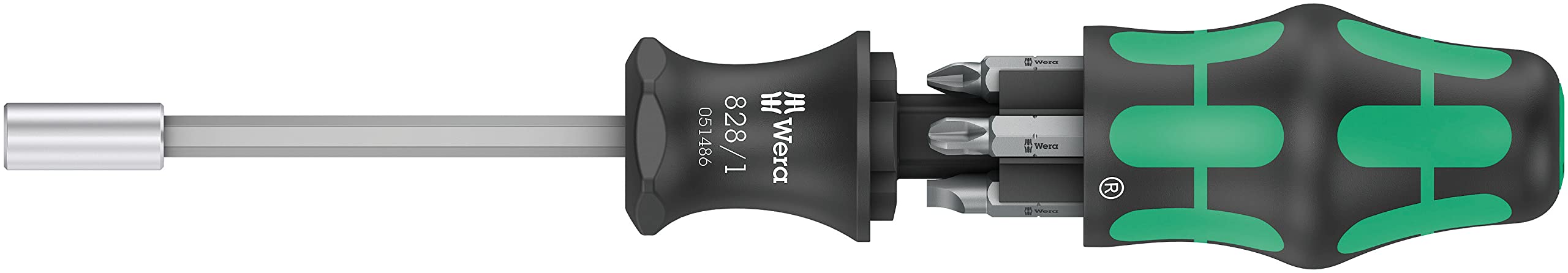 Wera Kraftform Kompakt 27 Set 2, 7-Piece Screwdriver Set, Metric - 050 ...