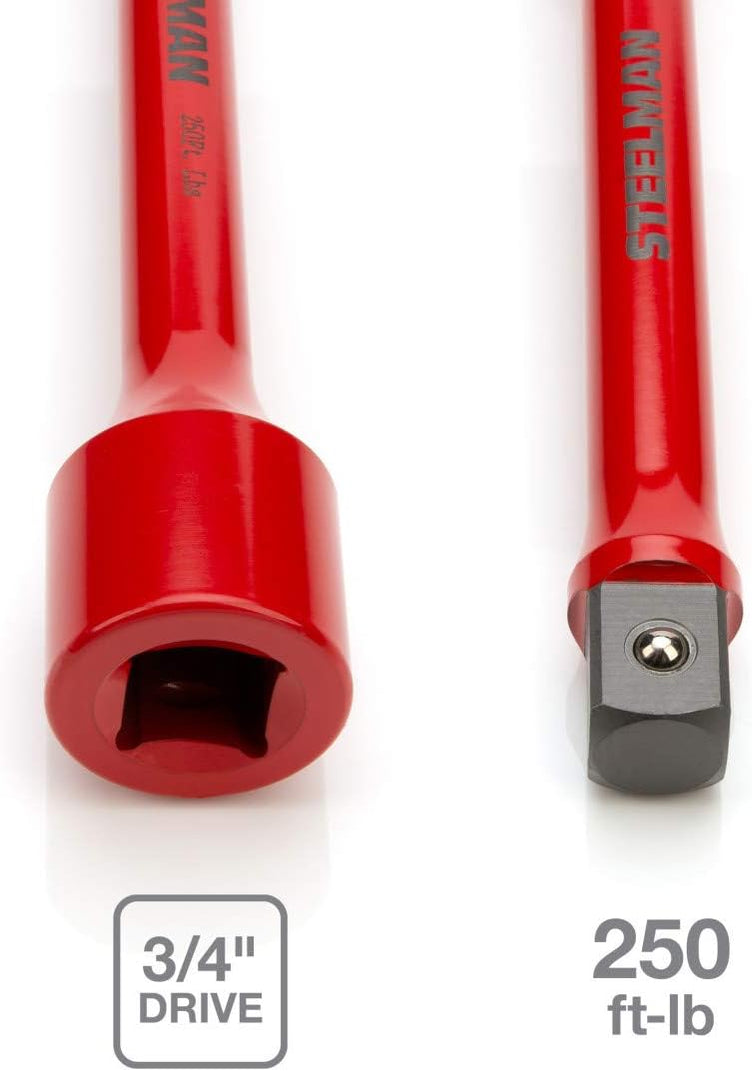 Steelman 60157 3/4-inch Drive, 250 ft-lb Torque Limiting Impact Extens ...