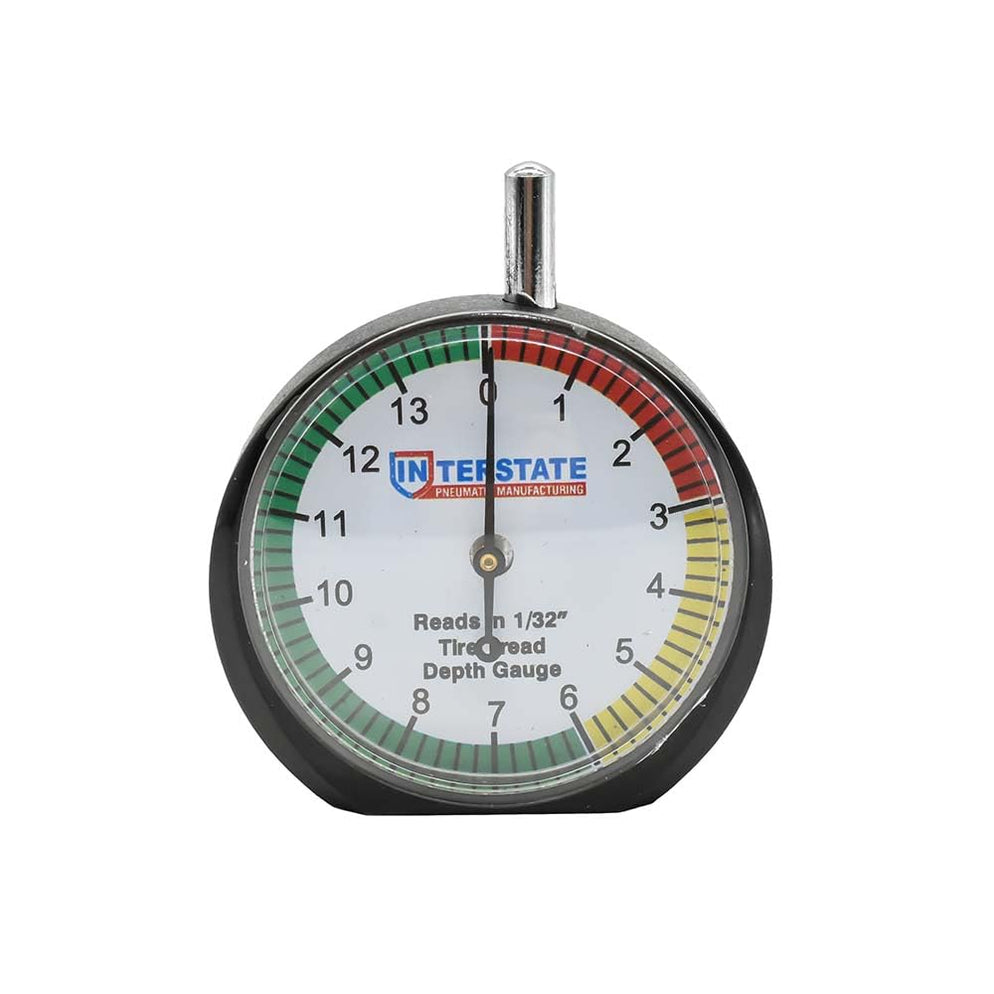 Interstate Pneumatics AMT-TG32 Professional Dial Type Tire Tread Depth ...