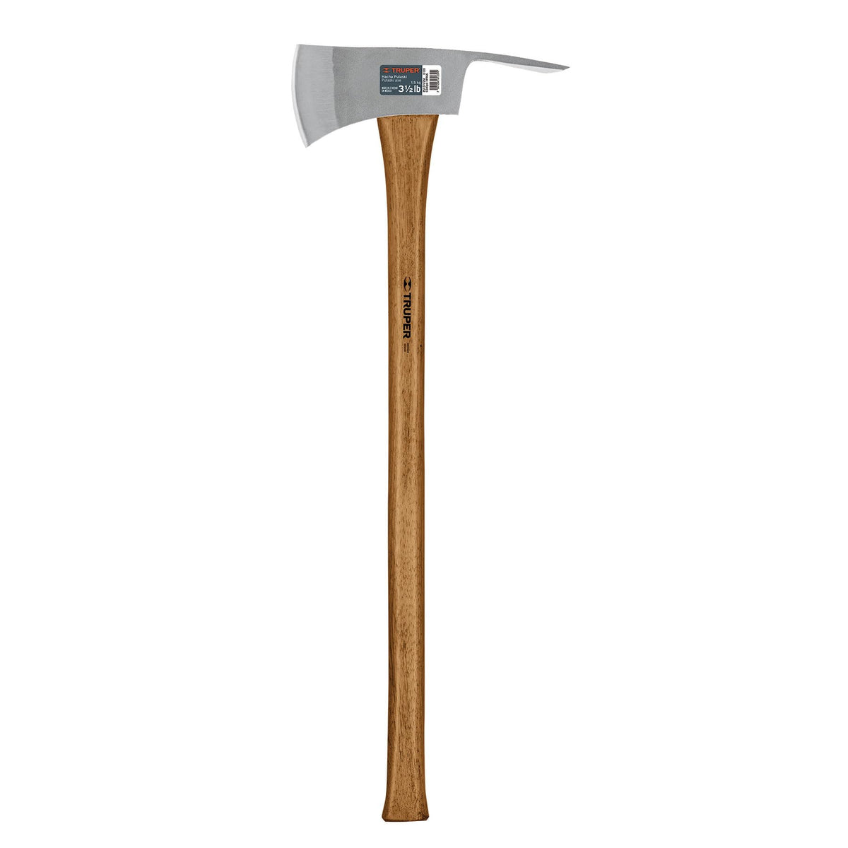 Truper 14966 PU-3-1/2M 3 1/2 lb Pulaski Axe, 35" Hickory Handle ...