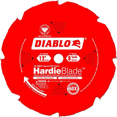 Freud D1208DH Diablo 12-Inch by 8 Tooth Polycrystalline Diamond Tipped ...