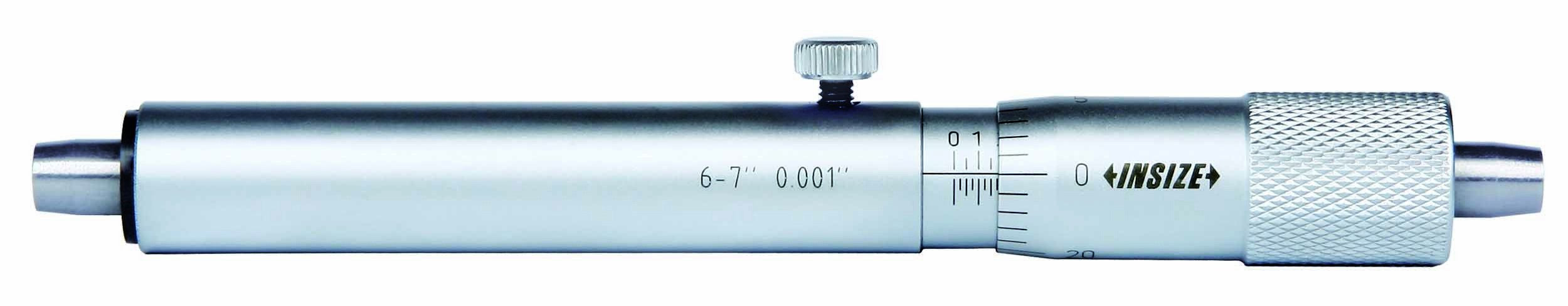 INSIZE 3229-7 Tubular Inside Micrometer, 0.001" Graduation, 6" - 7 ...
