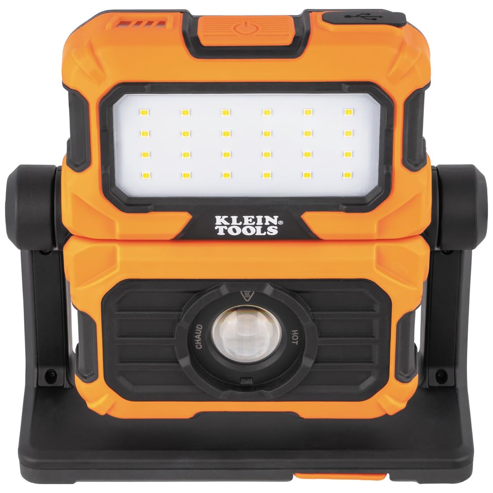 Klein Tools 56417 MODbox Rechargeable Dual Beam LED Work Light ...