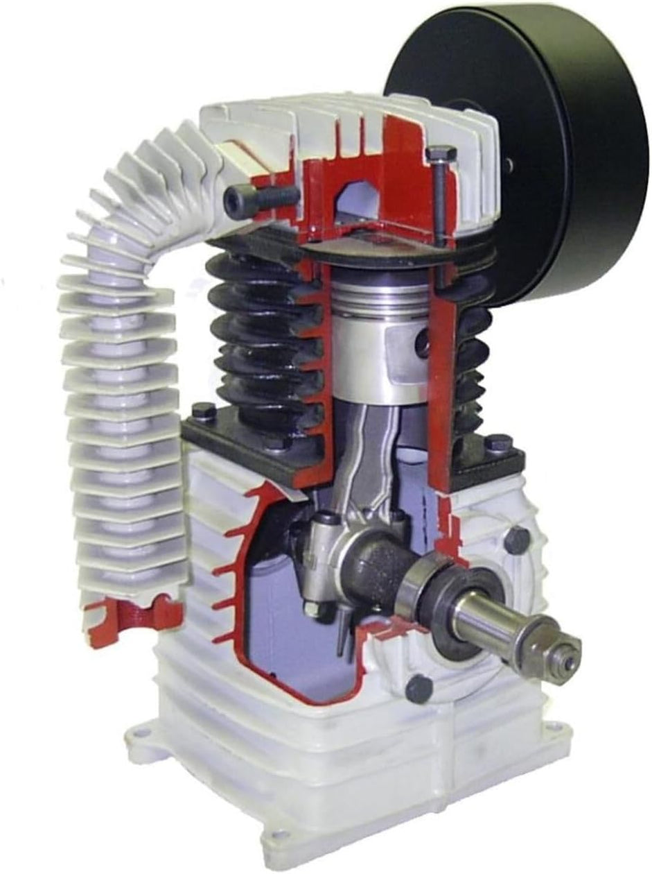 Rolair PMP12K17CH K17 Single-Stage Compressor Pump With Flywheel ...