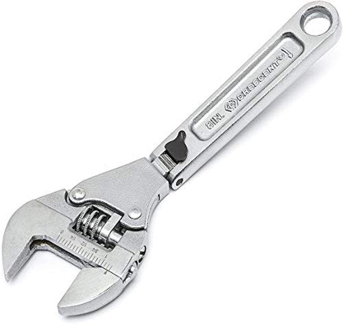 Crescent ACFR8VS 8" Adjustable Ratcheting Flex Wrench — Contractor Tool ...