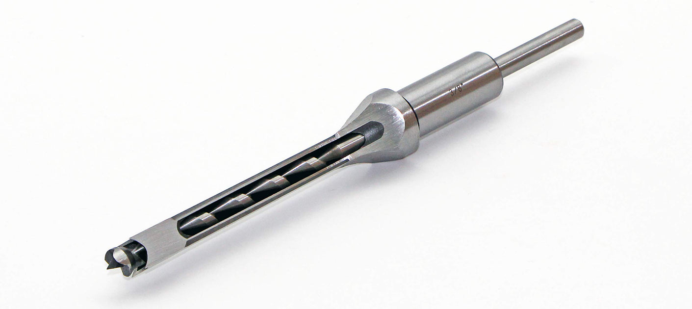 Fisch Mortise Chisel & Bit Set, Made in Austria, 1/2" Dia x 5/8" x 7-1 ...