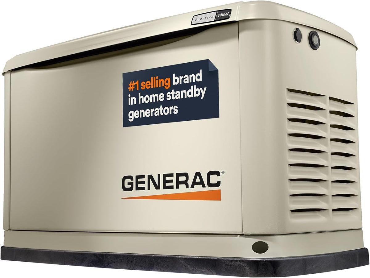 Generac 7223 Guardian 14kW Home Standby Generator – Aluminum Enclosure ...