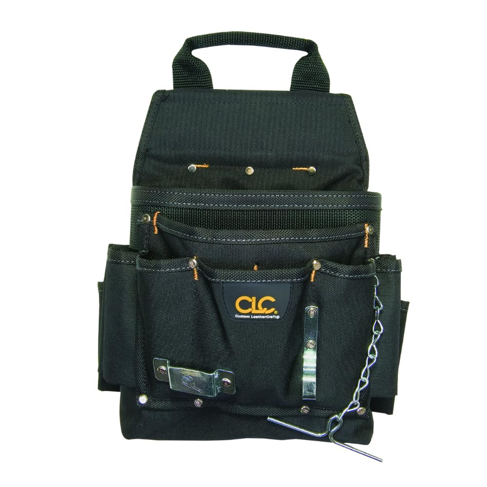 CLC Custom Leathercraft 5505 Professional Electrician's Tool Pouch, Ba ...