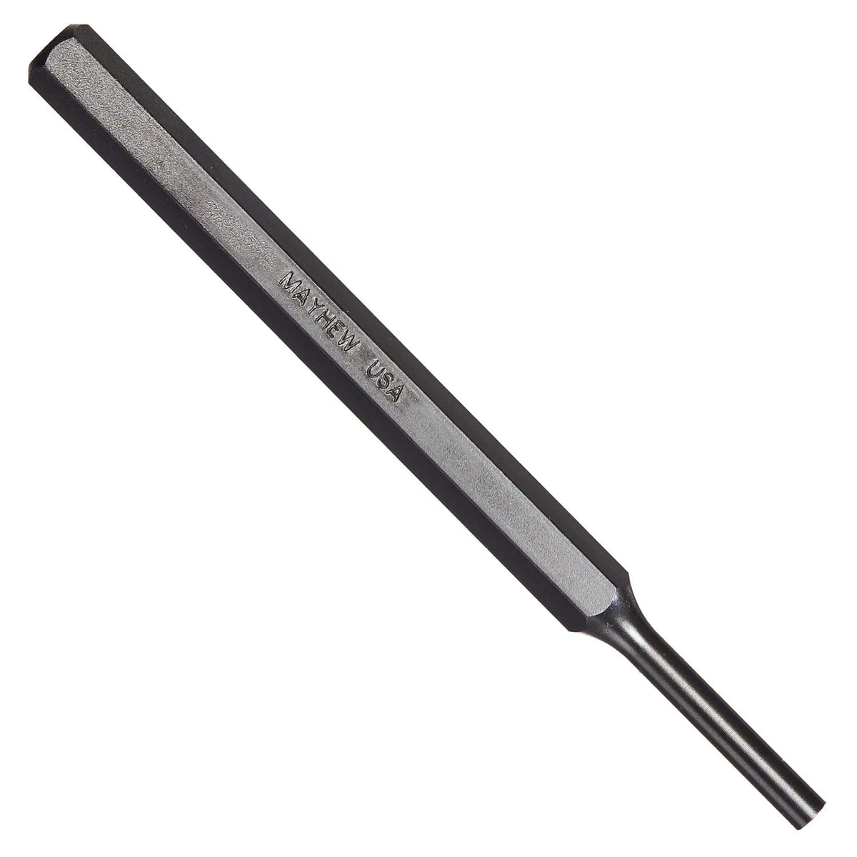 Mayhew Tools 21246 Metric Pin Punch, 6 mm x 5-5/8", Black Oxide Finish ...