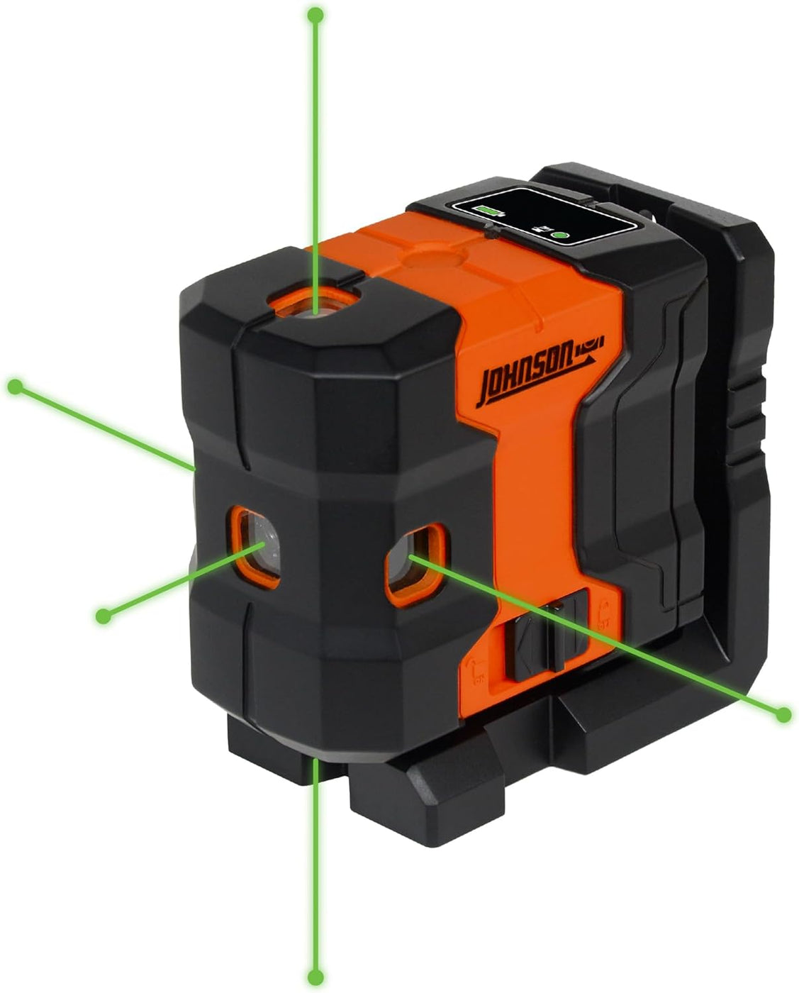 Johnson JDT300-GN5D Laser Level, Self-Leveling Kit 5 Dot Laser with Gr ...