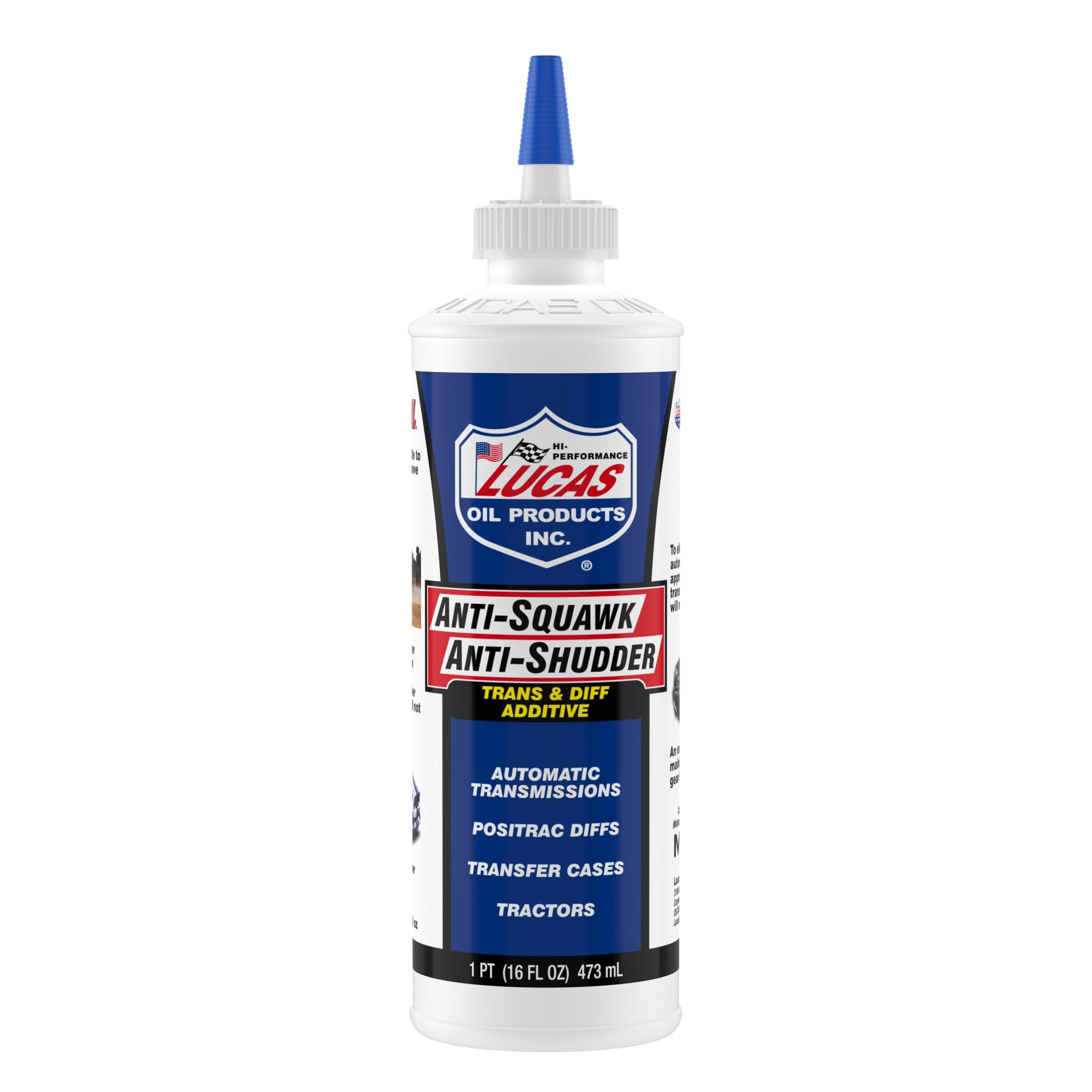 Lucas Oil 10599 Anti-Squawk/Anti-Shudder Additive, 16 Ounce — Contractor Tool Supply, a Vera ...