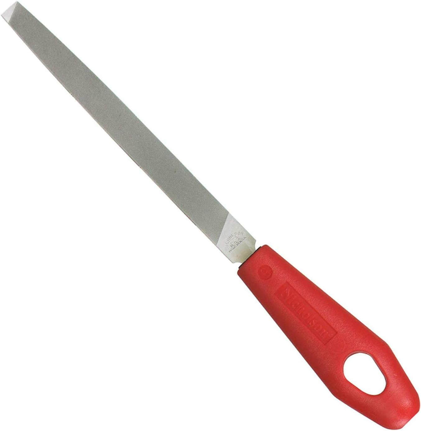 Crescent Nicholson 21694NN 8" Mill Single Cut Bastard File with Handle ...