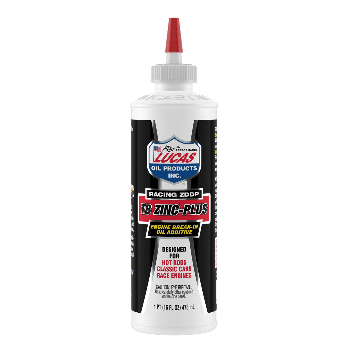 Lucas Oil 10063 Engine Break In Oil Additive w/ TB Zinc Plus - 16 Ounc ...