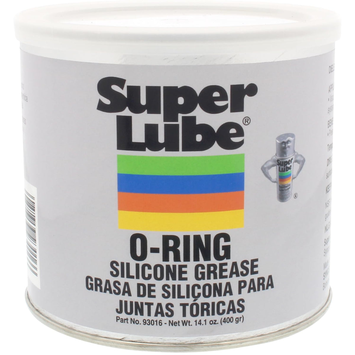 Super Lube Silicone O-Ring Grease Non-Curing Compound (Translucent Whi ...