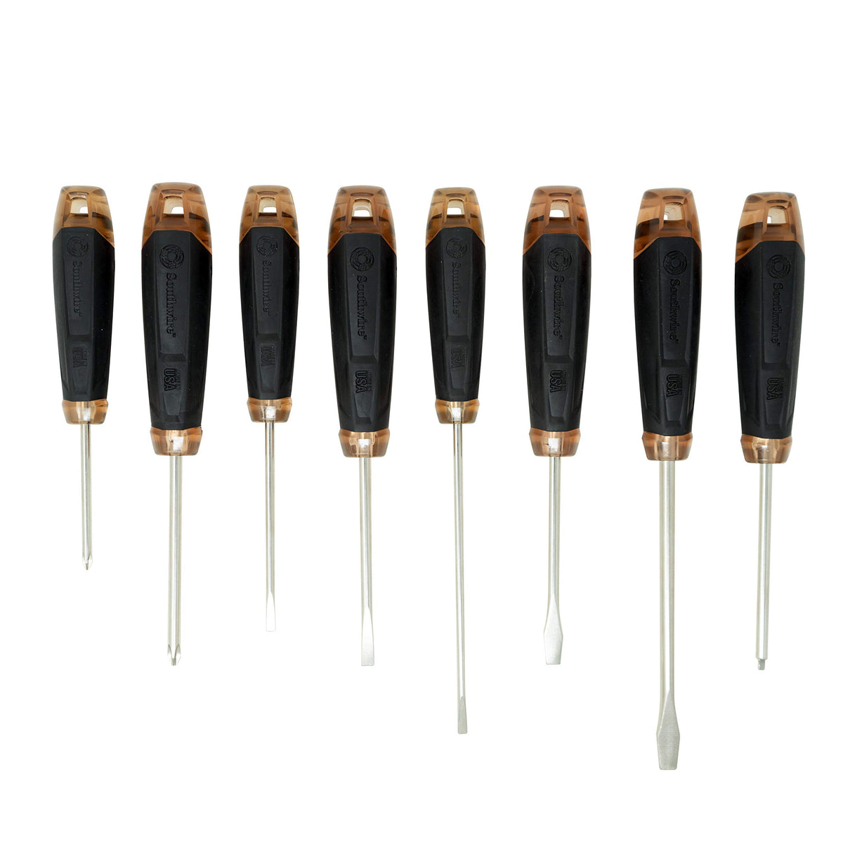 Southwire SDSET8US USA 8 Piece Screwdriver Set: 3", 4" and 6" Shank ...