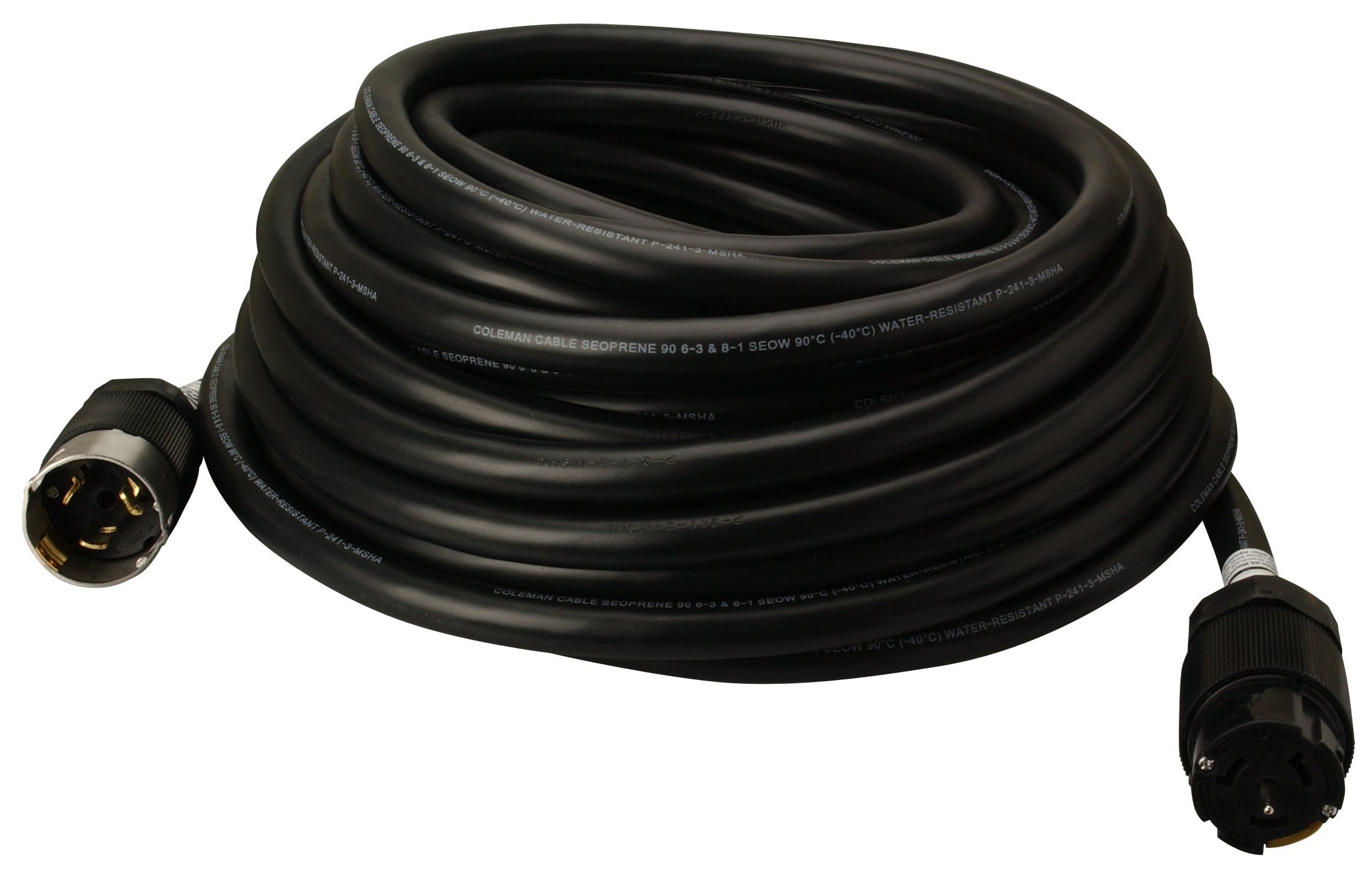 Southwire Extra Duty Outdoor Extension Cord, 50Ft, 8 Gauge, 50 AMP, Tw ...