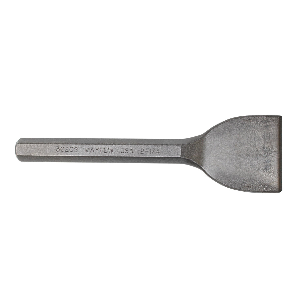 Mayhew Tools 35702 Mason Chisel, 2-1/4" x 7-3/4" Carded, Shot Blast Fi ...