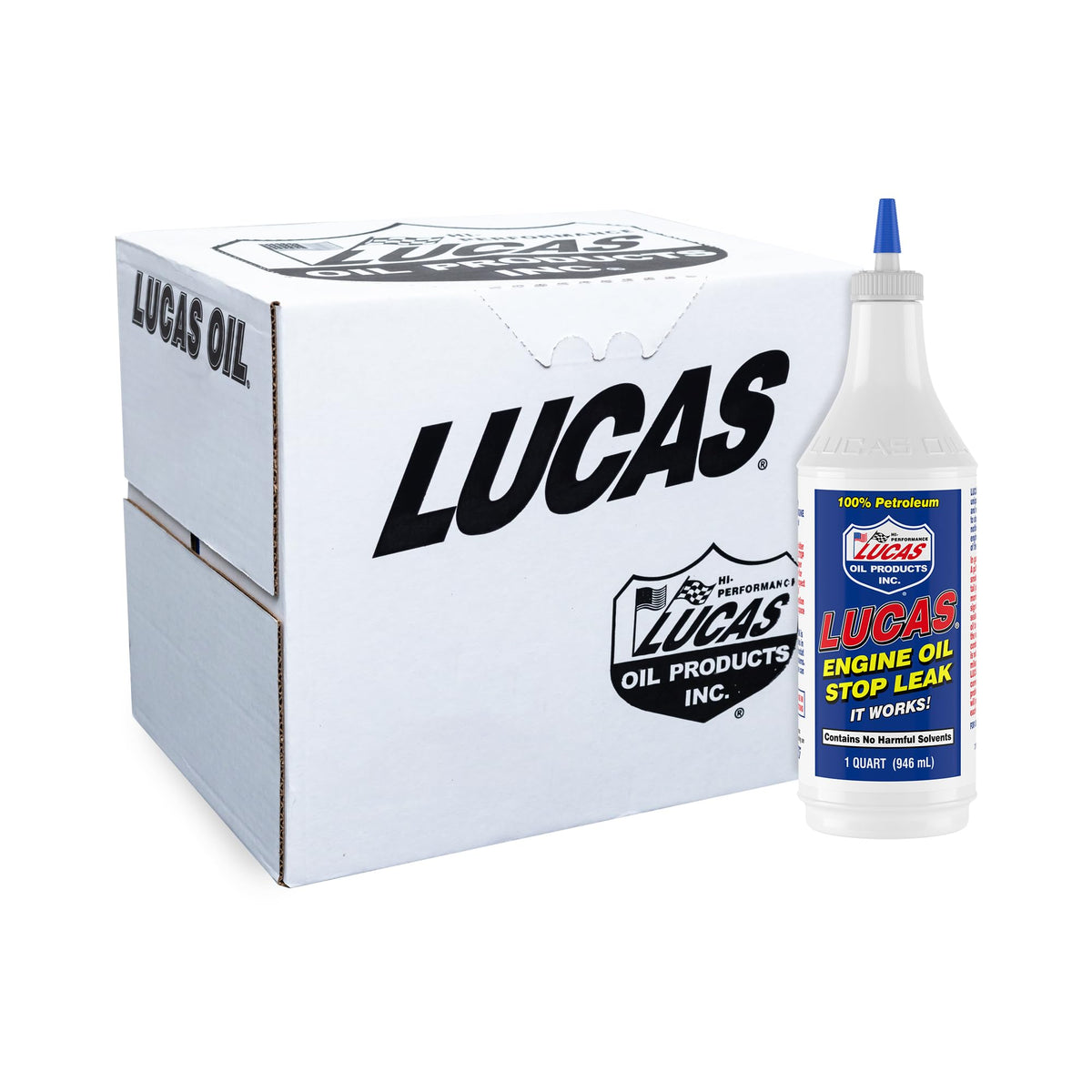 Lucas Oil 10278 Engine Stop Leak 32oz (12 Unit Case) — Contractor Tool ...