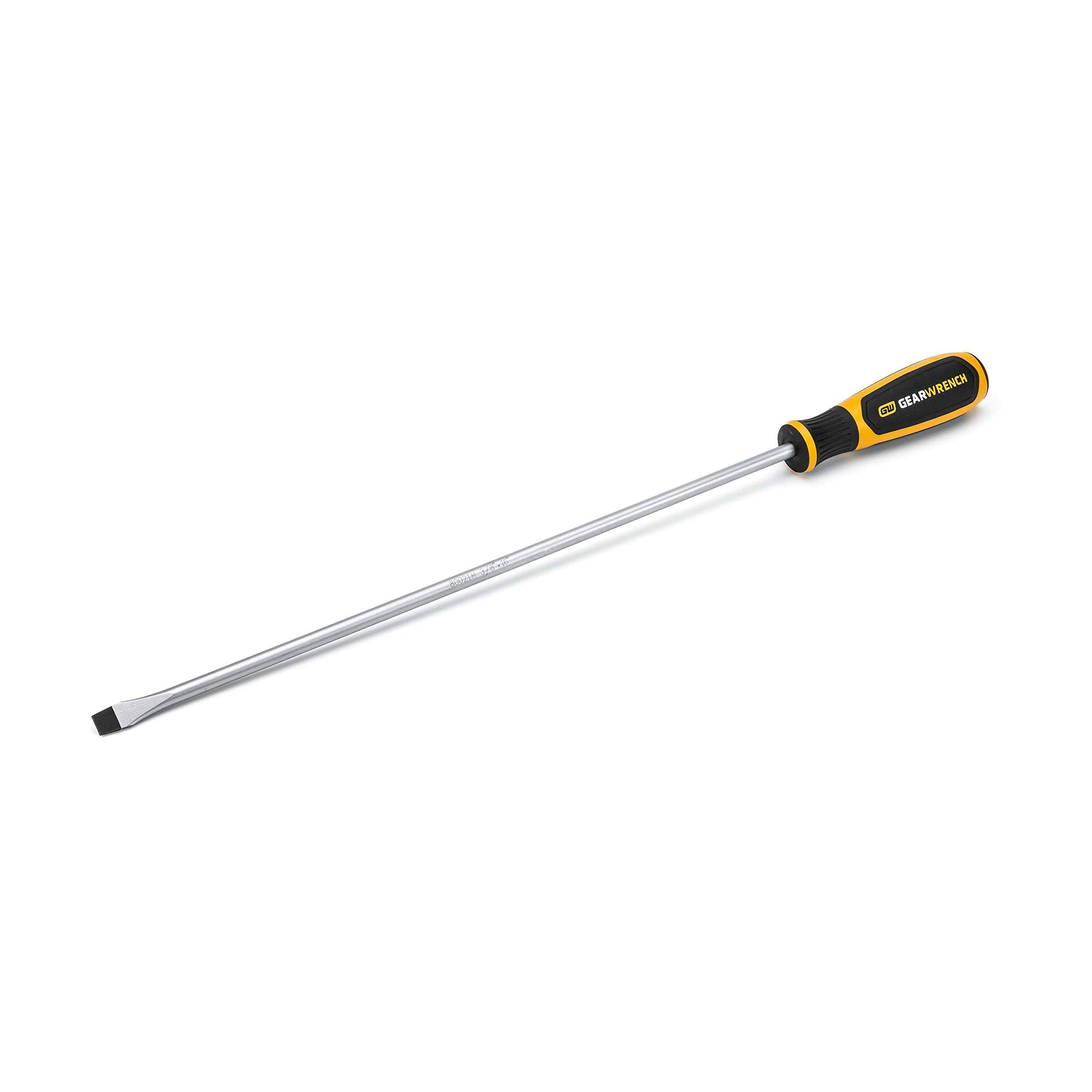 GEARWRENCH 80021H 3/8" x 16" Slotted Dual Material Screwdriver ...