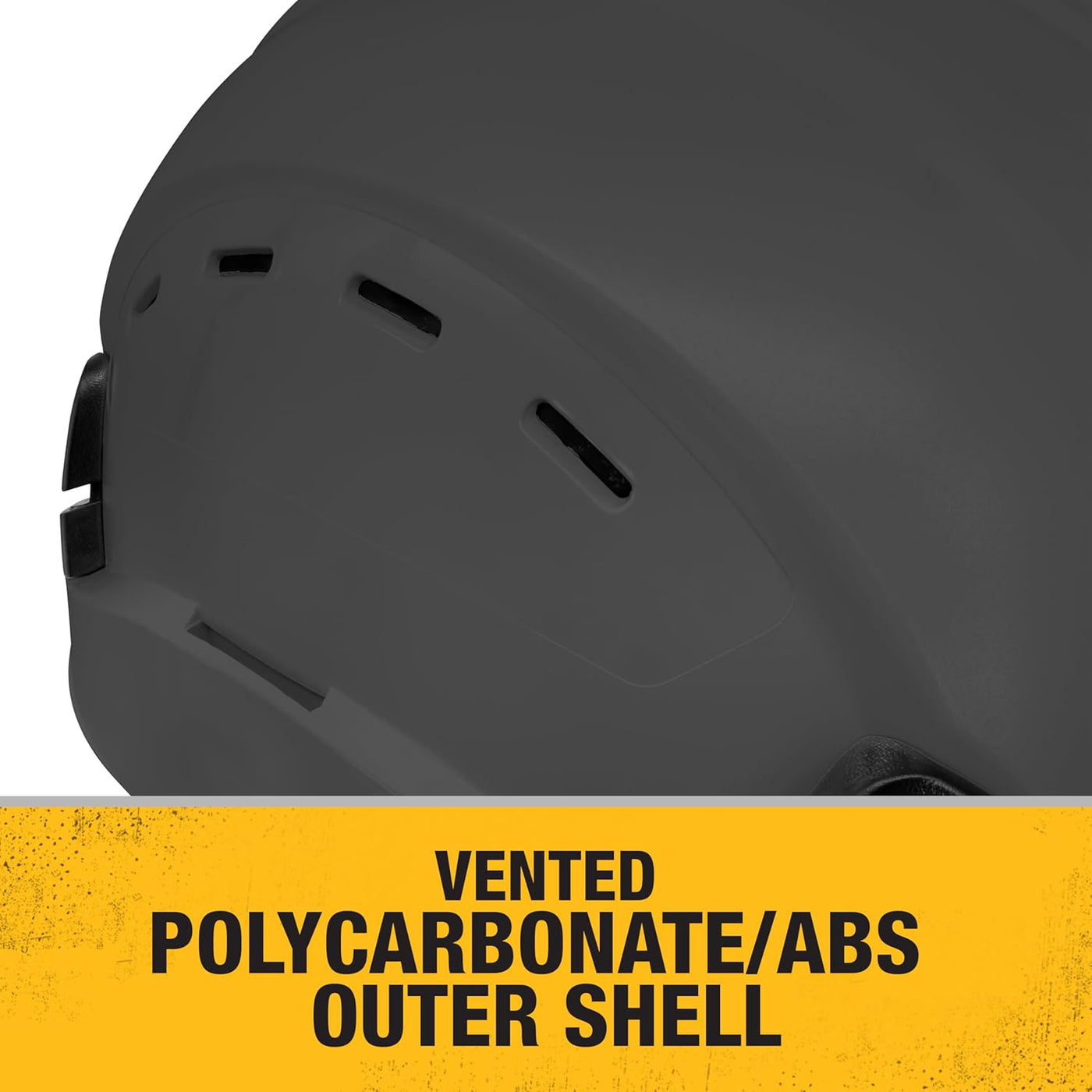 DEWALT DPG22V Gray Type II Class C 4-Point Ratcheting Vented Safety He ...