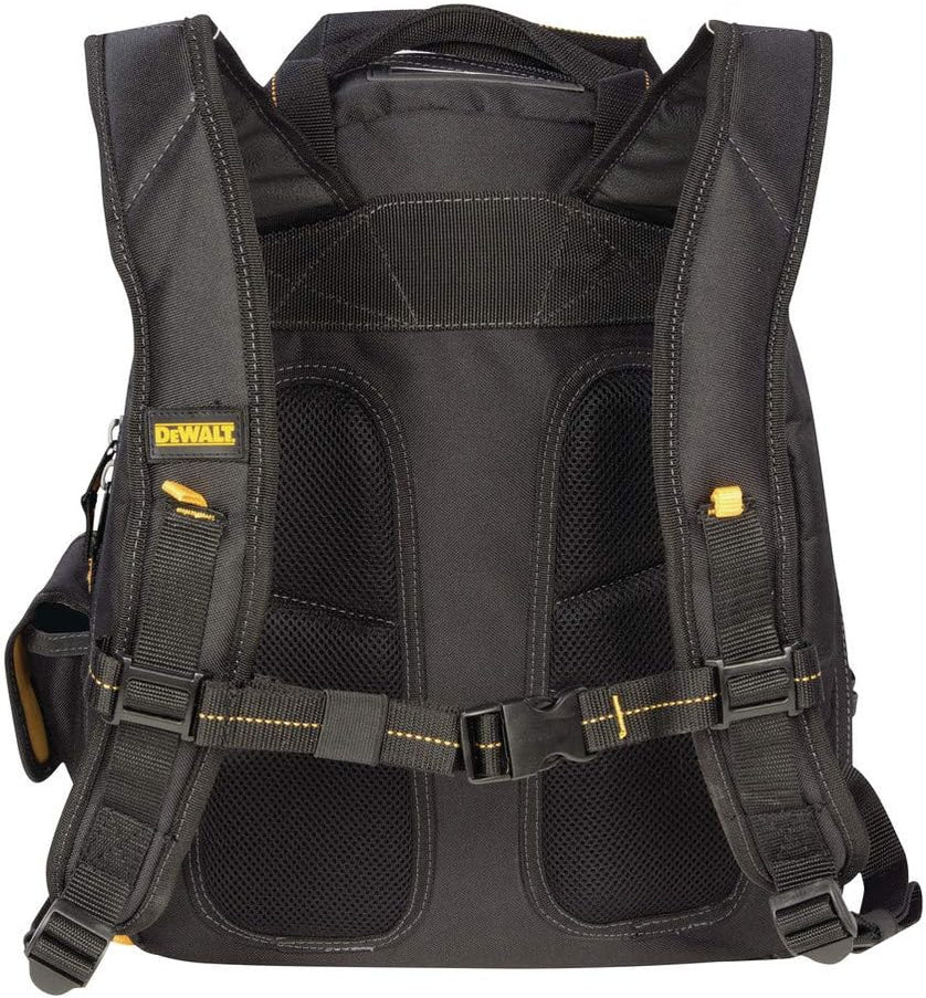 DEWALT DGL523 Lighted Tool Backpack Bag, 57 Pockets — Contractor Tool ...