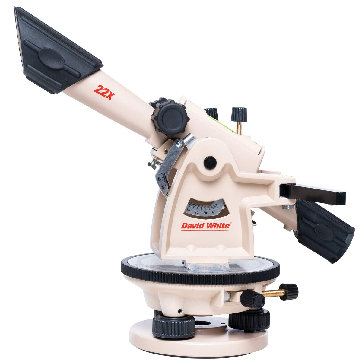 David White (LT6-900) Meridian 22X Optical Level-Transit — Contractor ...
