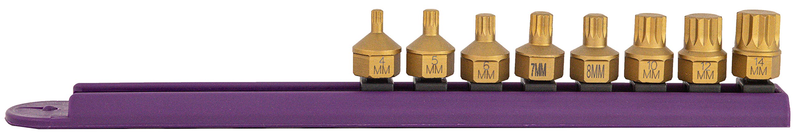 Mayhew Tools 16006 Low-Profile Dual Drive Set, 8-Piece Triple Square ...