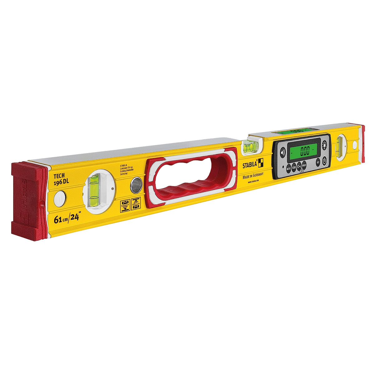 STABILA Tech 196 DL Digital Spirit Level, 61 cm without Magnet ...