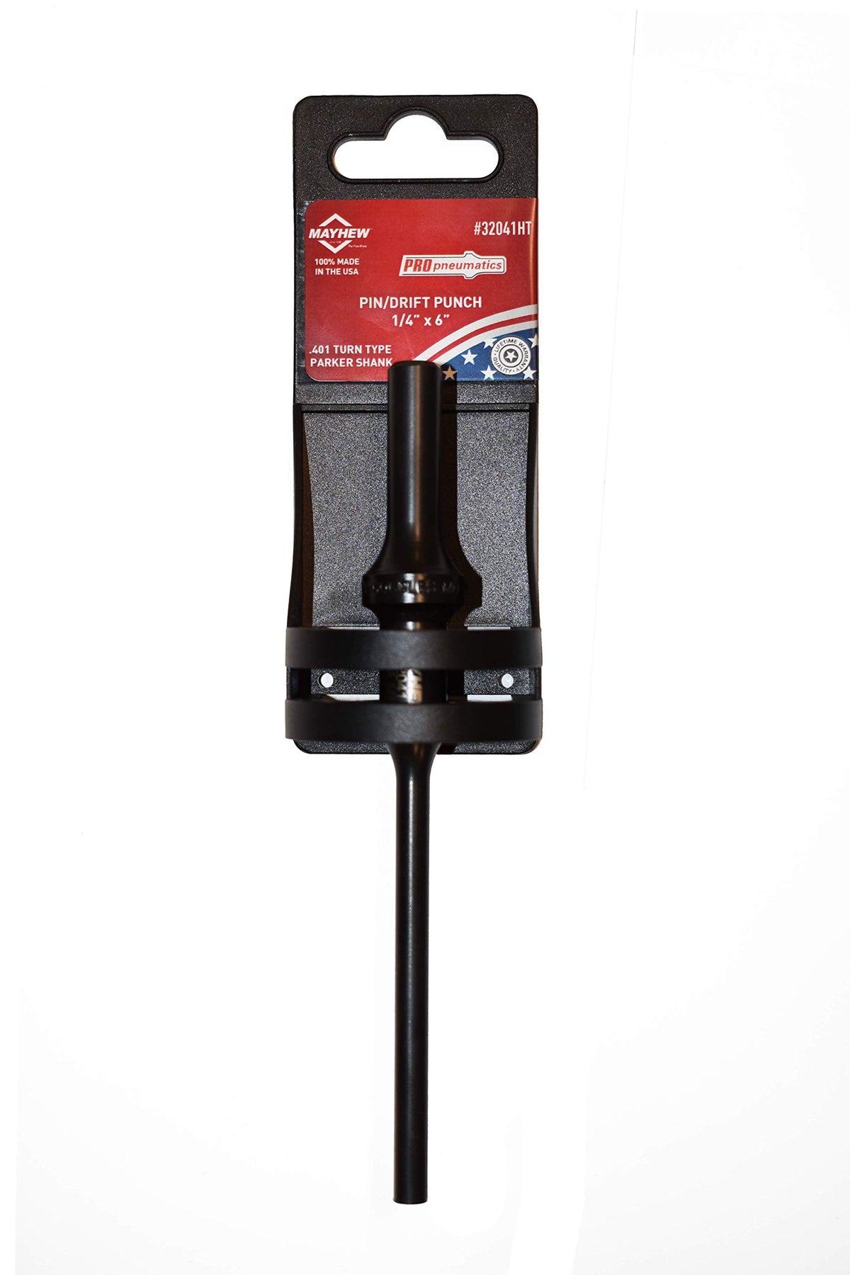 Mayhew Tools 32041HT Pneumatic Drift Punch, 1/4" x 6", Hang Tag ...