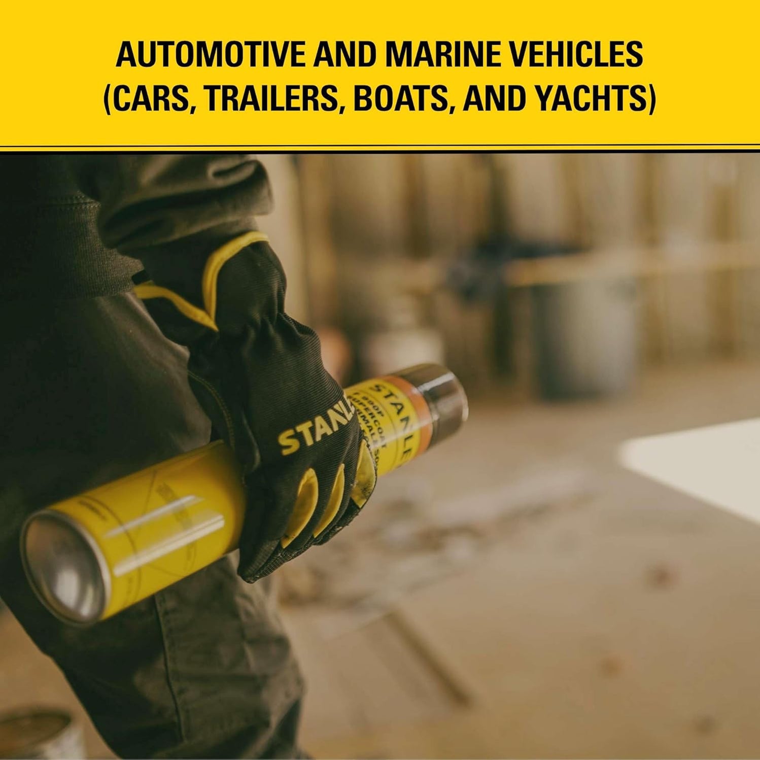 STANLEY Supercoat Spray Foam Insulation Kit - Gun, Cleaner & Safety It ...