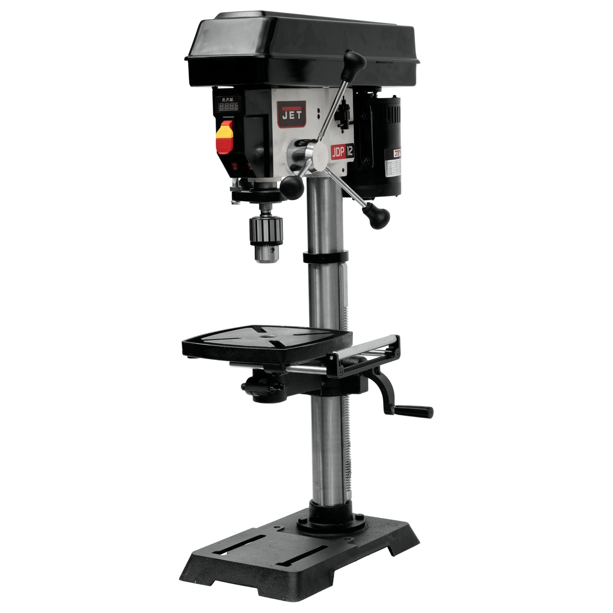 JET 12-Inch Benchtop Drill Press, Variable Speed, 1/2 HP, 115V 1Ph (Mo ...