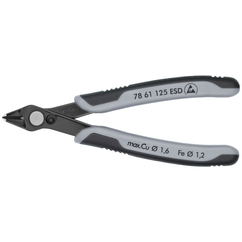 KNIPEX 5" Electronics Super Knips-ESD Handles — Contractor Tool Supply ...
