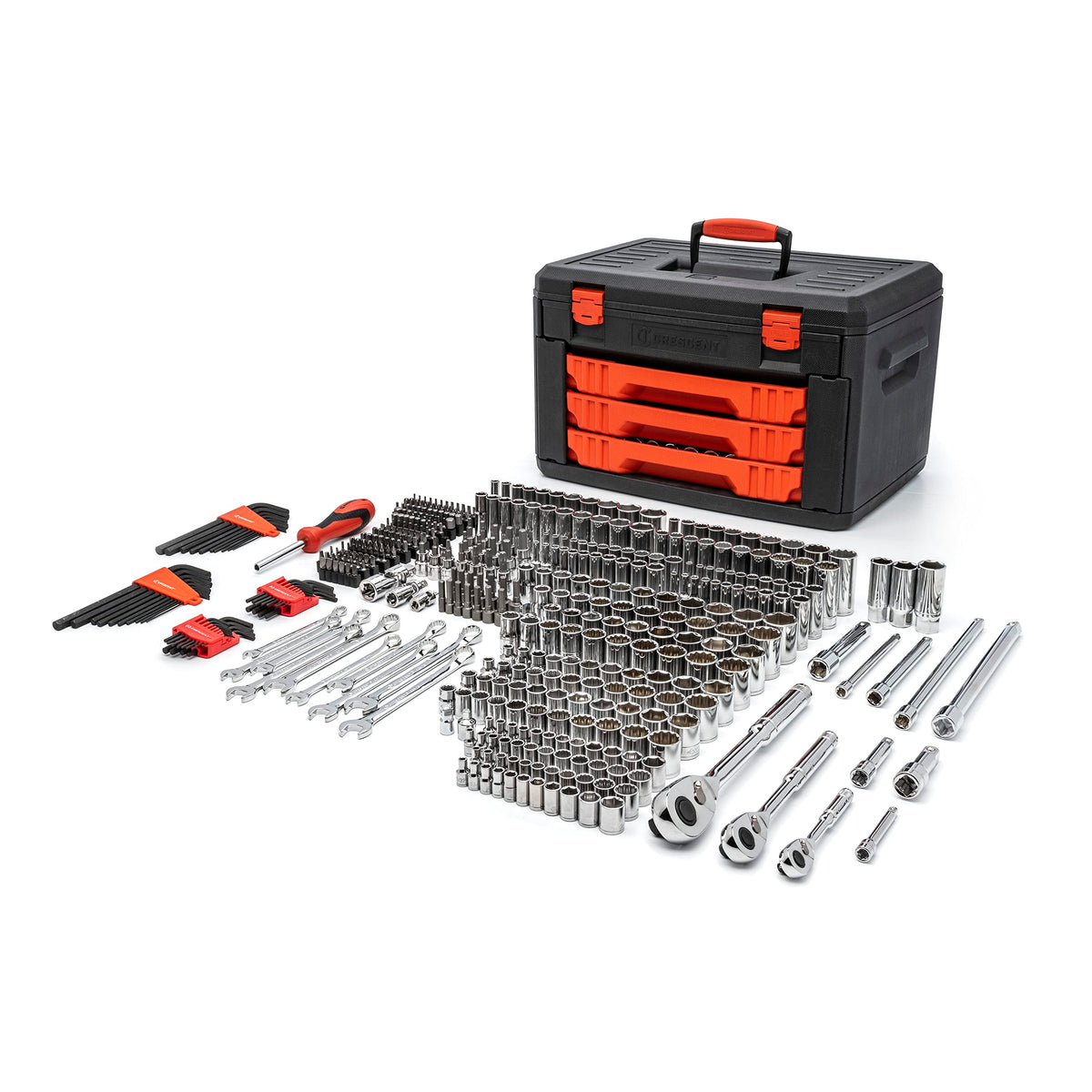 Crescent 450 Piece Mechanics Tool Set - CTK450 — Contractor Tool Supply ...