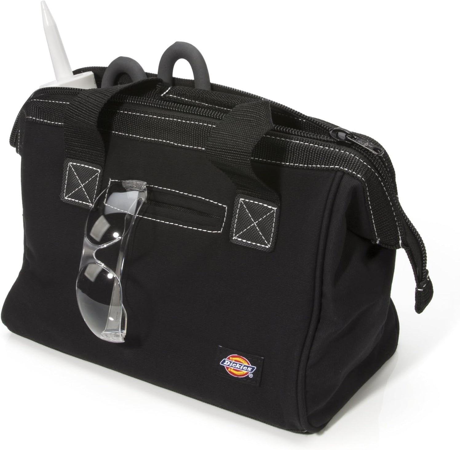 Dickies 57084 12-Inch Durable Canvas Work Bag for Painters, Carpenters ...