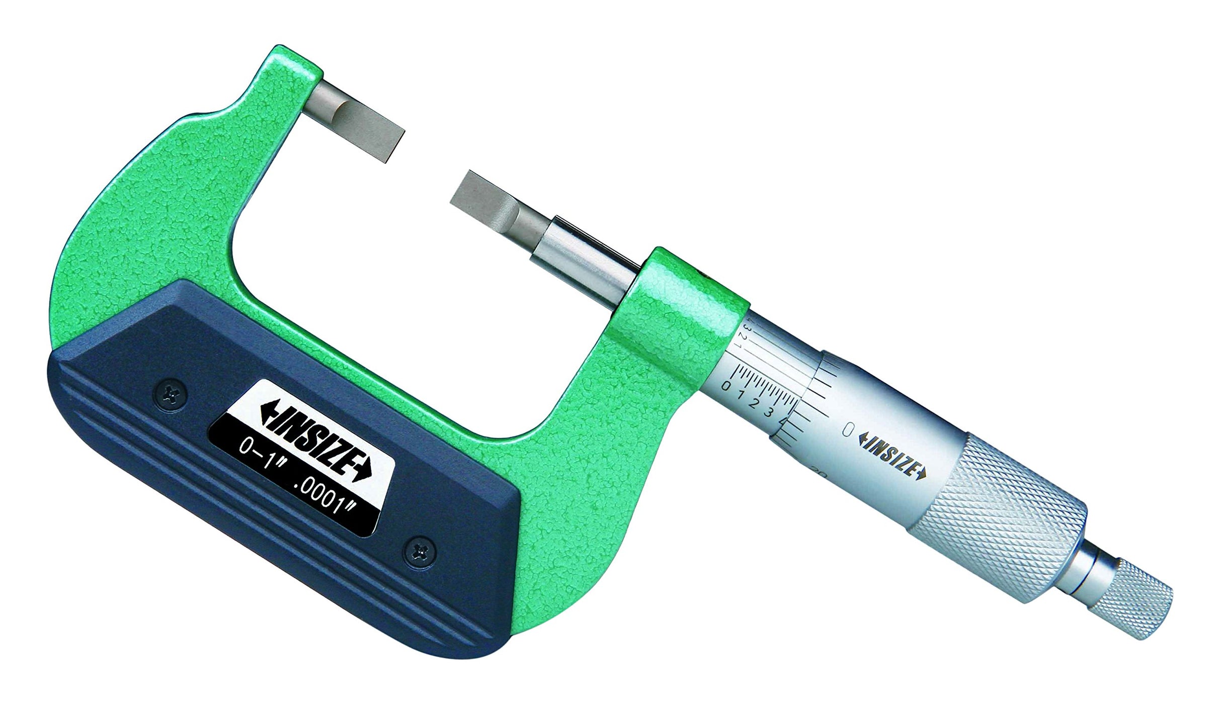 INSIZE 3232-1 Blade Micrometer, 0" - 1", Graduation 0.0001 ...